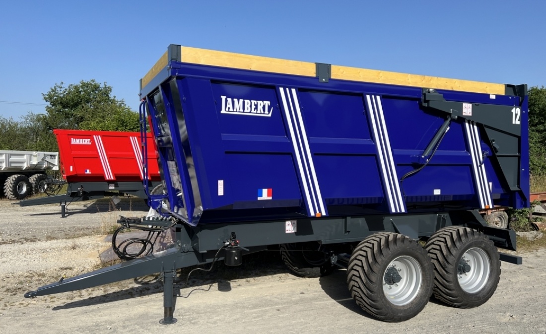 REMORQUE agricole et benne agricole 10 tonnes